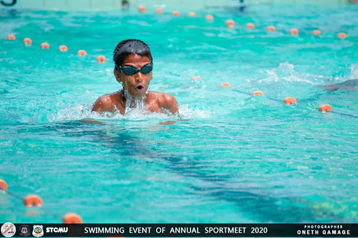 Swimming Contest - Inter House Sports Meet 2020
