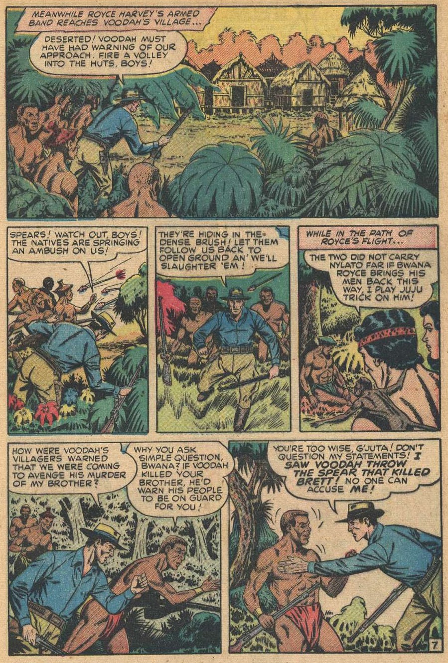 The Comic Book Catacombs: Voodah in "Murder!" (McCombs; 1949)