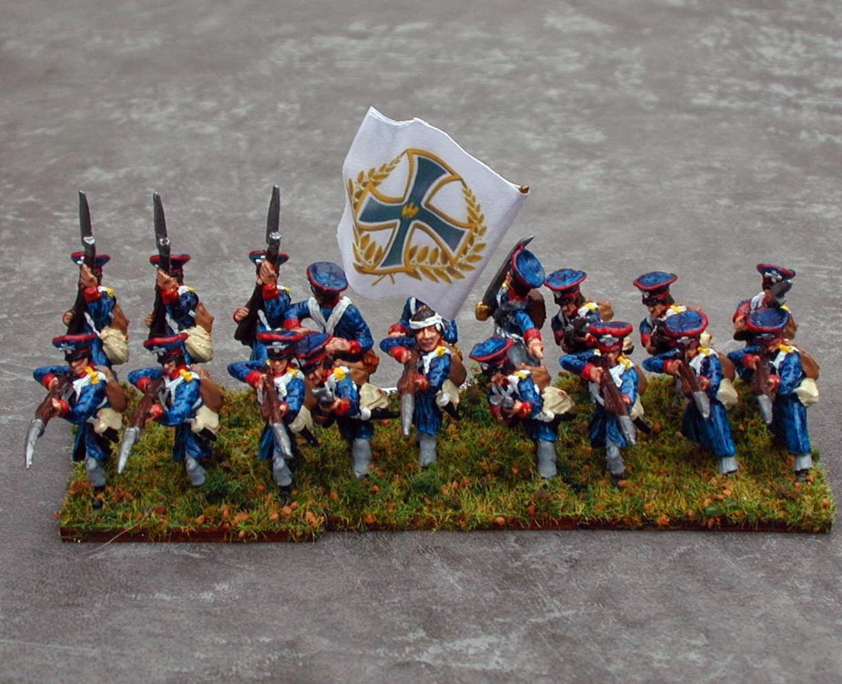 Blunders on the Danube: Prussian Landwehr - Lancashire Games Pt 1