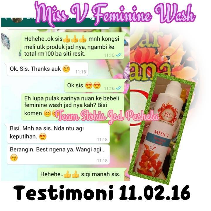 JSD MISS V FEMININE WASH - HARGA MURAH ORIGINAL - Pengedar/Stokis ...