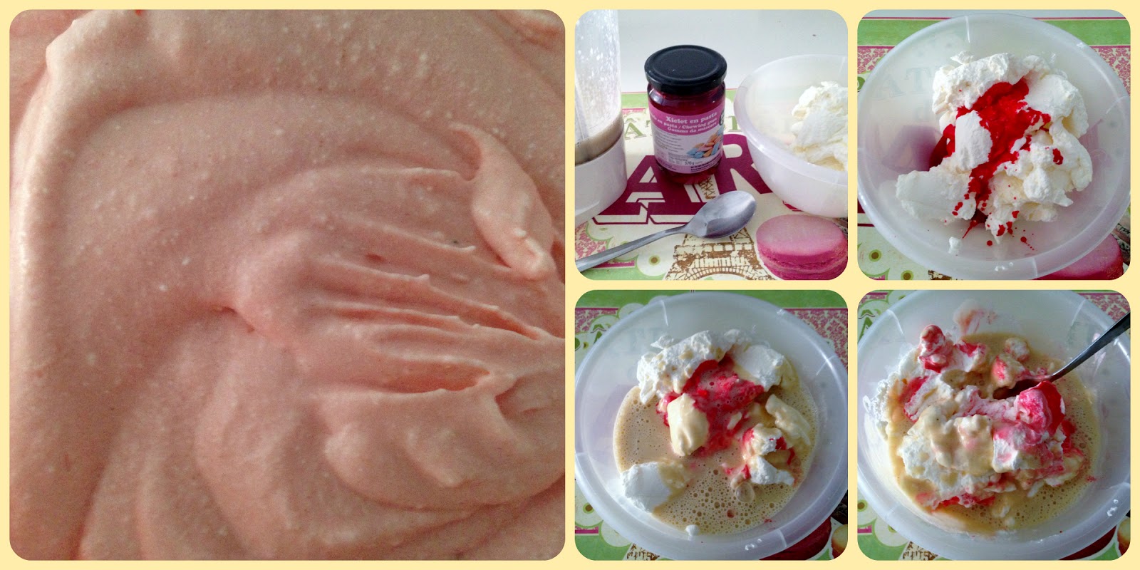 Helado de Chicle de Plátano/ Banana Buble Gum Ice Cream