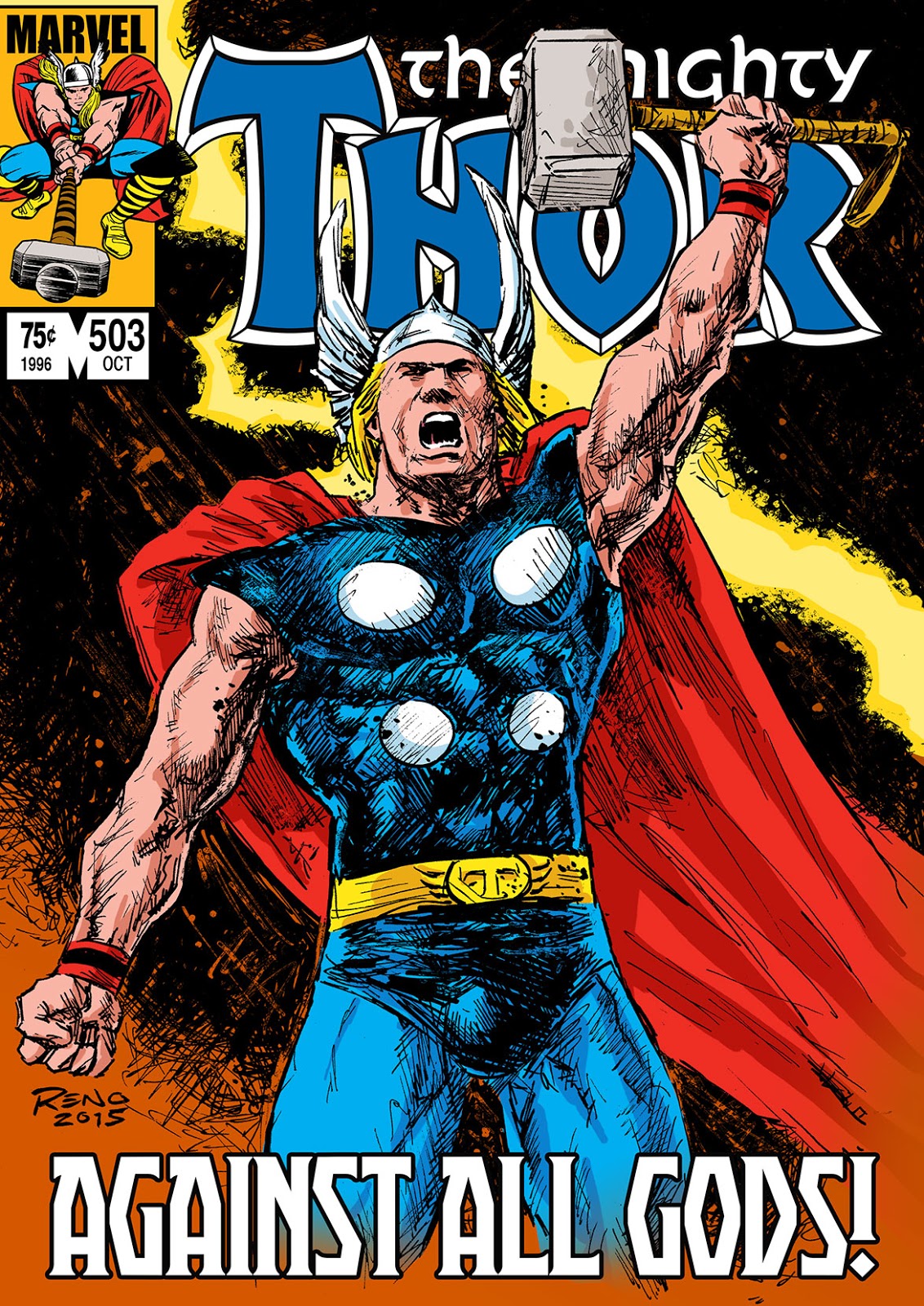 Retro Cover Project: The Rage of Thor!