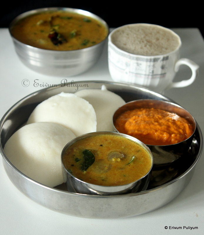 Erivum Puliyum: Kerala Ulli Sambar | Cheriya Ulli(Vengaya) Sambar ...