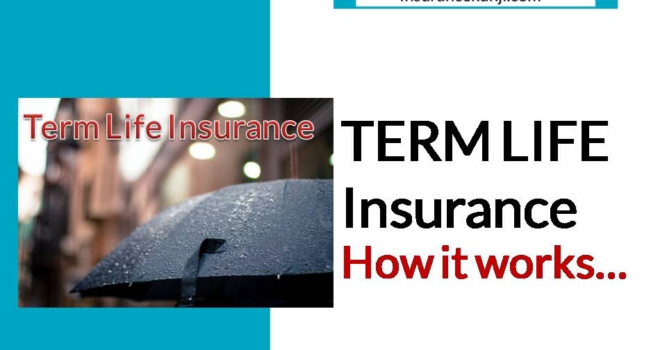 Insurancekunji: Term life insurance - How it works
