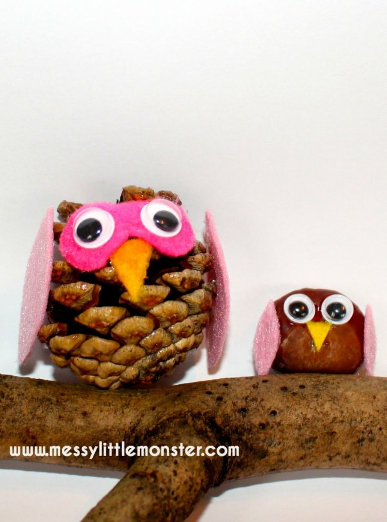 Autumn Crafts for Kids - Messy Little Monster