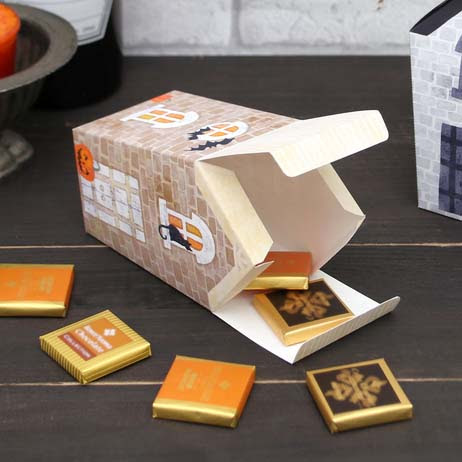 Halloween Haunted House Box | Paperized Crafts