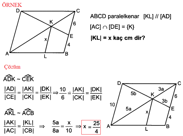 Paralelkenar Özellikleri « Net Fikir