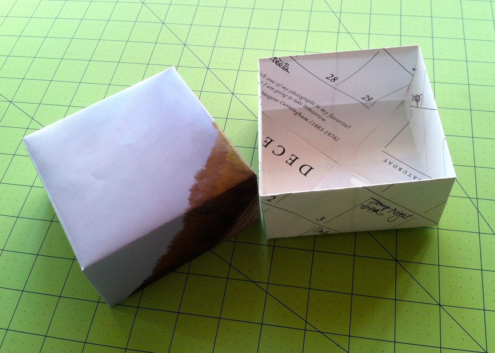 Positively Vegan: PV Craft Time - How To Make a Box