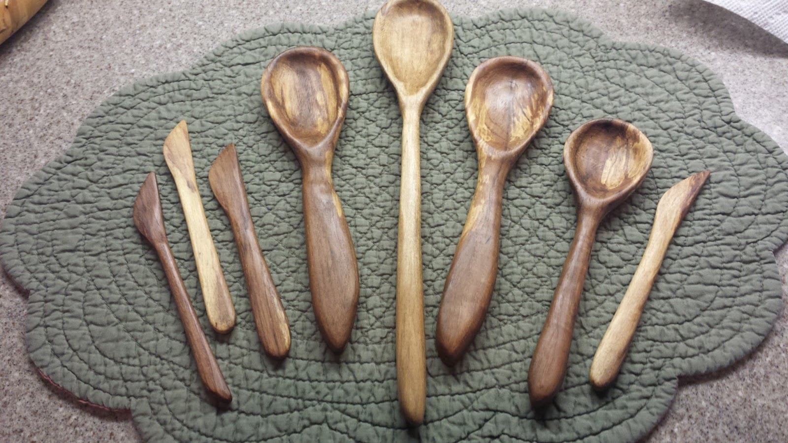 Spoon City Kitchen: My Hand Carved Wooden Kitchen Utensils