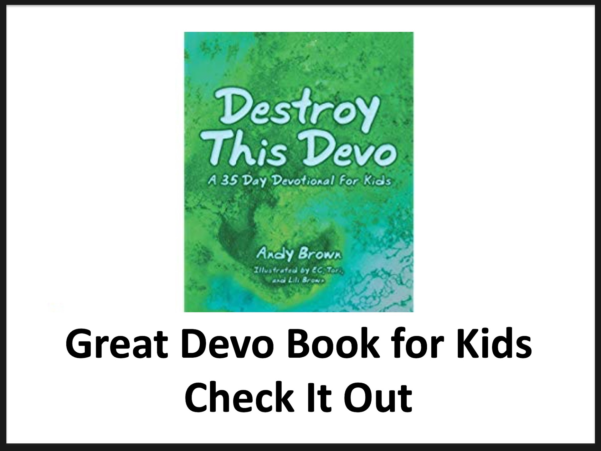 Great Devo Book for Kids - Check It Out ~ RELEVANT CHILDREN'S MINISTRY