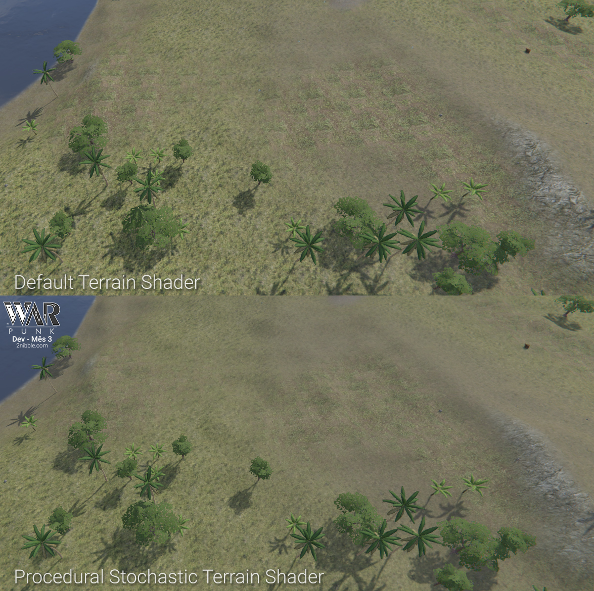 Unity Procedural Stochastic Texture Terrain Shader