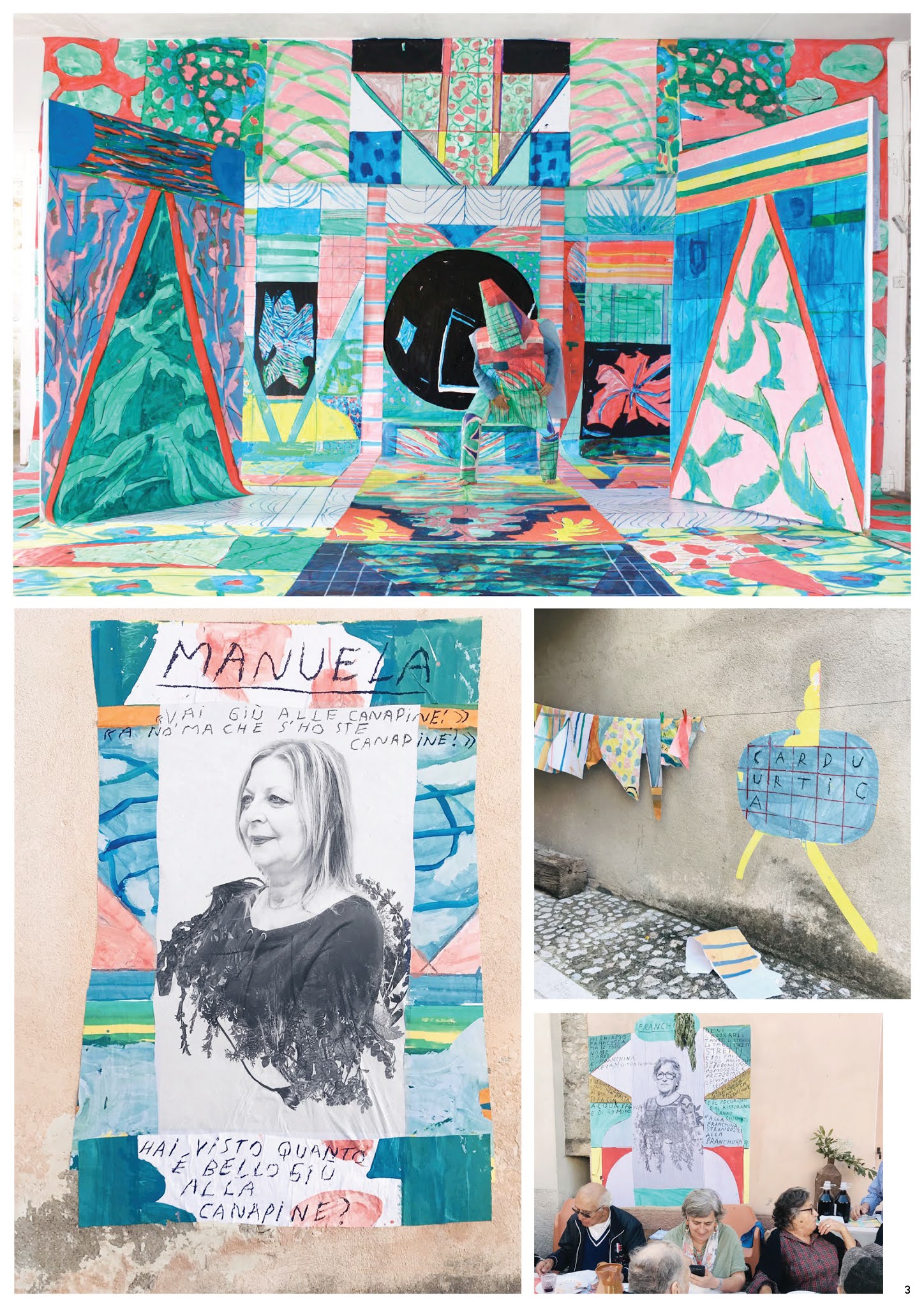 COLLAGE MURAL de GEOFFROY PITHON