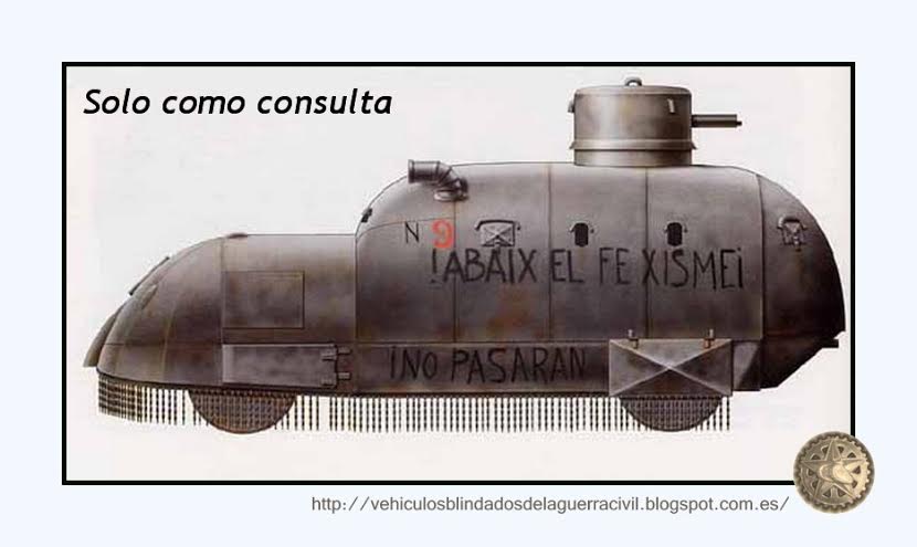 Vehiculos y blindados de la guerra civil española Spanish civil War ...