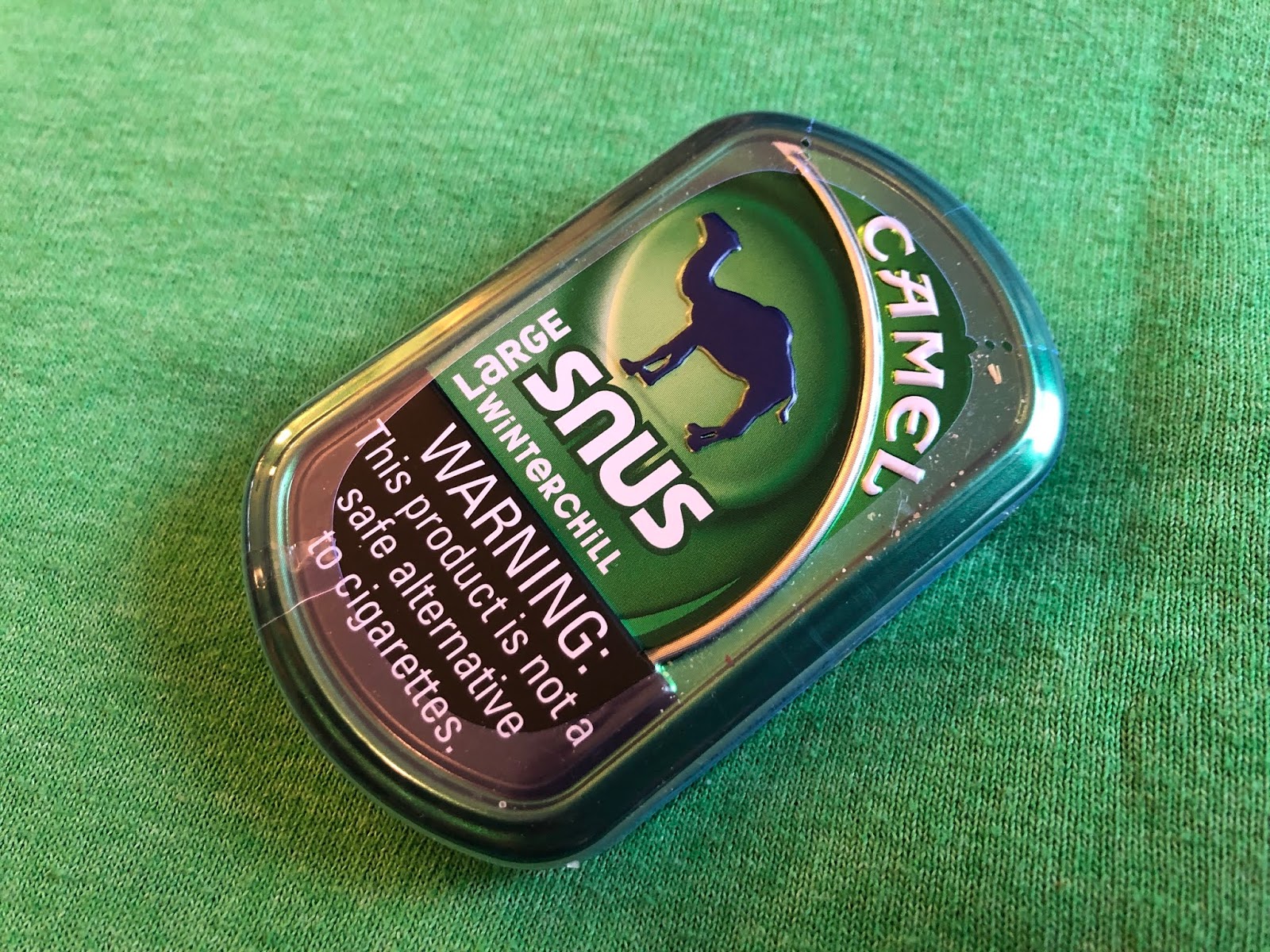 Camel "SNUS" Winterchill - Review. 9 July 2015.
