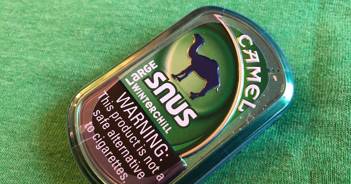 Camel "SNUS" Winterchill - Review. 9 July 2015.
