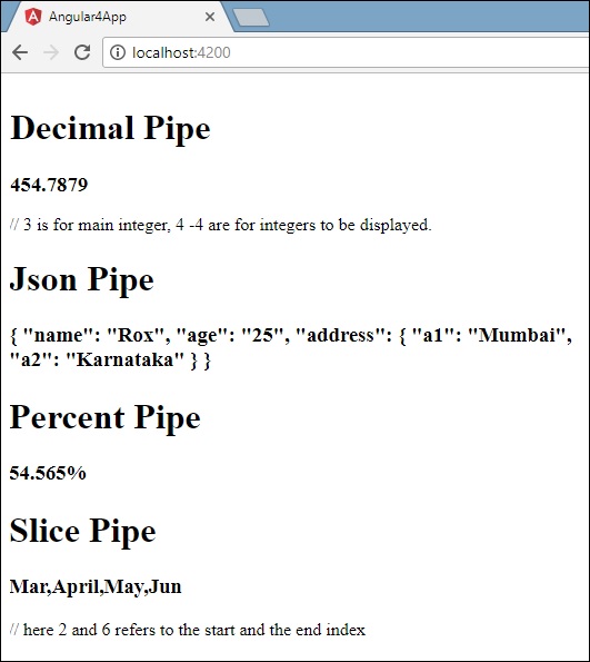 Exploring Angular 8 Pipes: A Comprehensive Guide with Examples