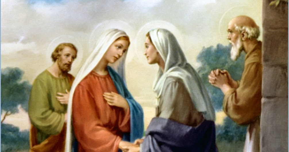 Sketsa Iman - Maria dan Elisabet