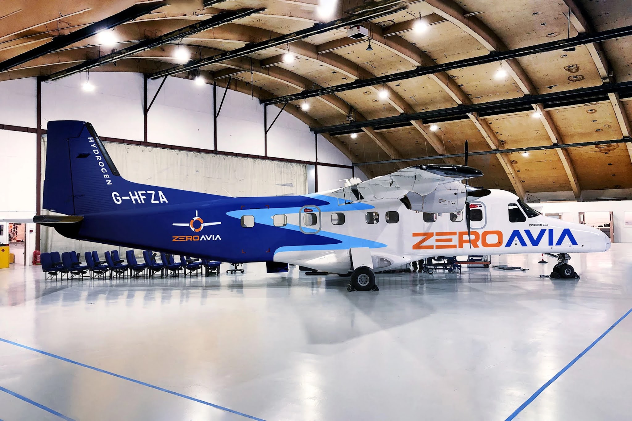 76인승 수소 비행기를 목표로 한 ZeroAvia