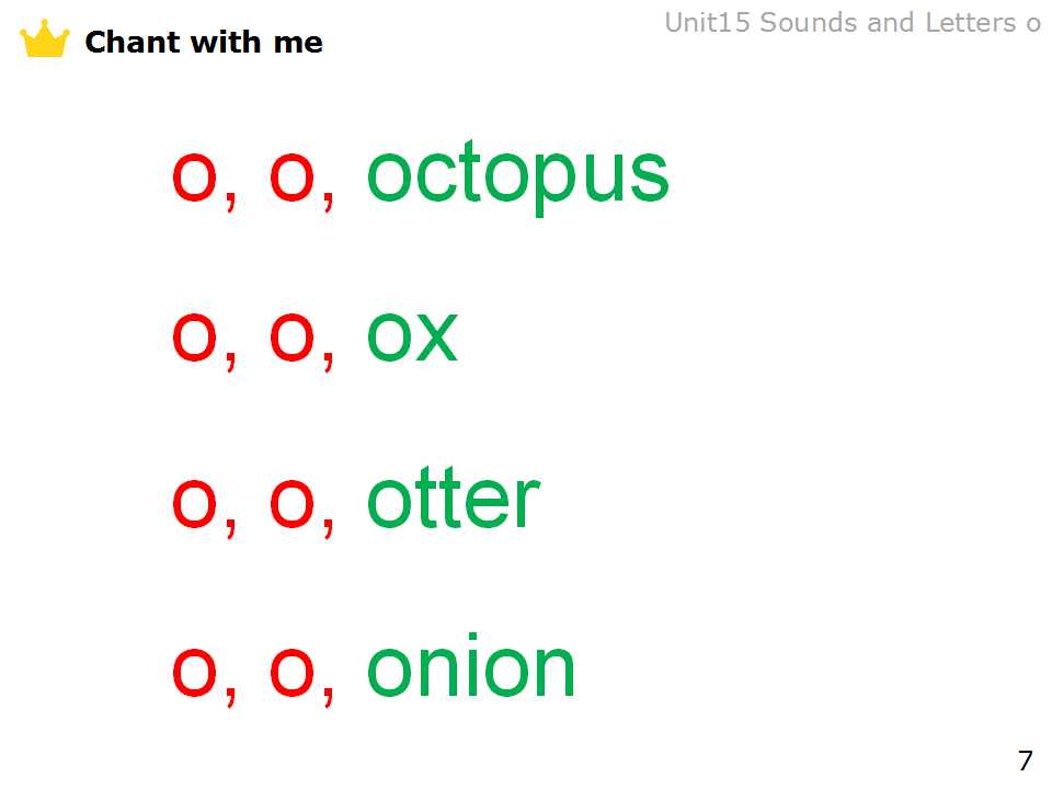 YOKITALK: NEW PHONICS: LETTER O