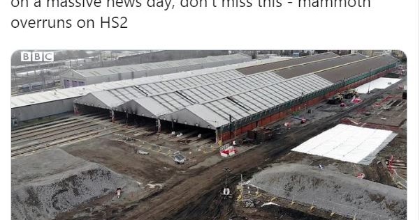 Burton Green: HS2 Mammoth Overruns