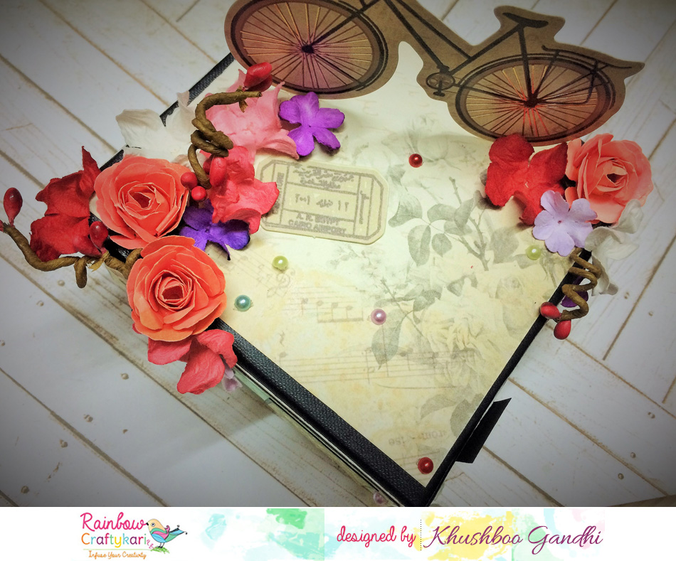 Welcome to Rainbow Craftykari Blog: Quick and Easy Chipboard Box ...