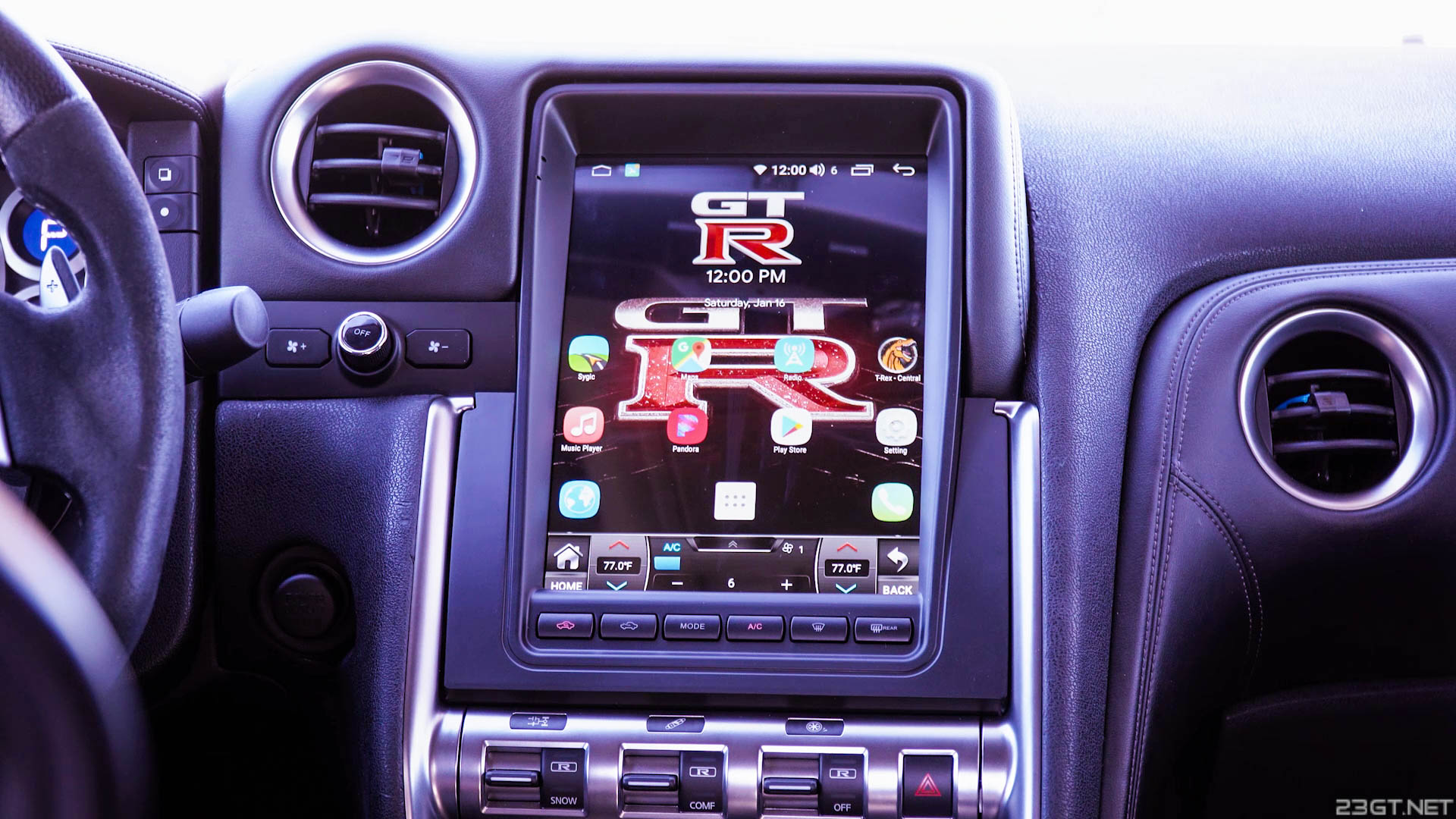 T-Rex Tech Nissan GT-R Pro Kit Review: Tesla-style Infotainment For ...
