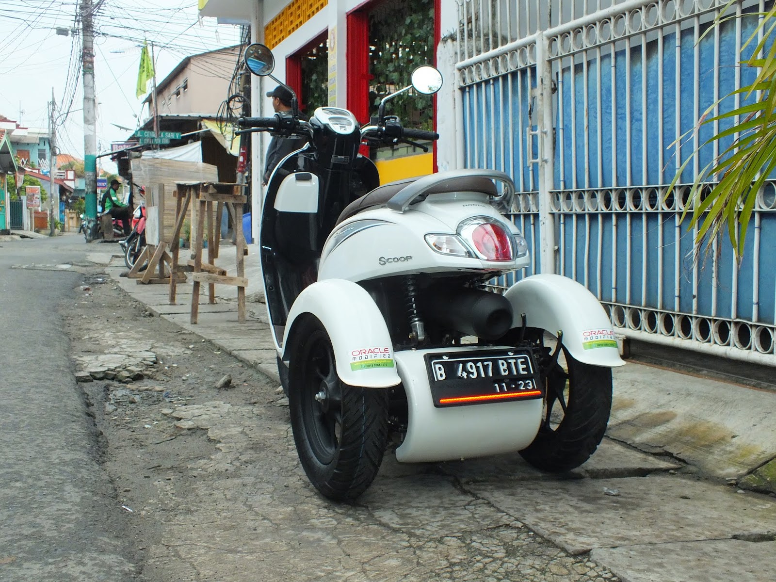 Oracle Modification Concept: HONDA SCOOPY 2018 Modifikasi RODA TIGA ...