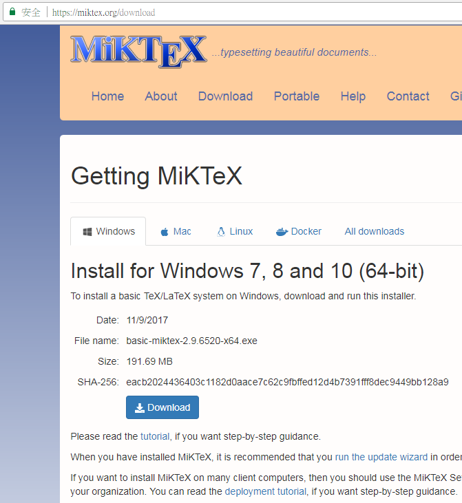 朱式幸福: 快快樂樂地學LaTex -- MiKTEX 2.9 的安裝與使用