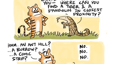 Green Humour: Tigers and Pangolins