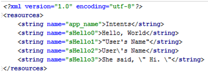 Unit - 02 Working with String and String Array Resources