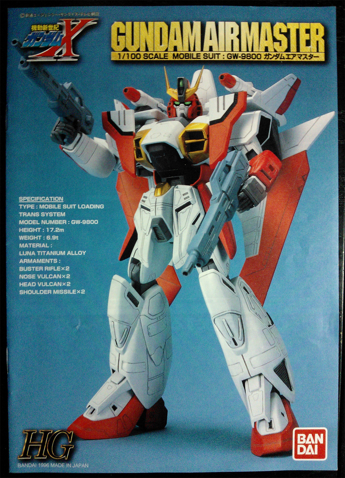 N-Gundam: Gundam Airmaster diorama