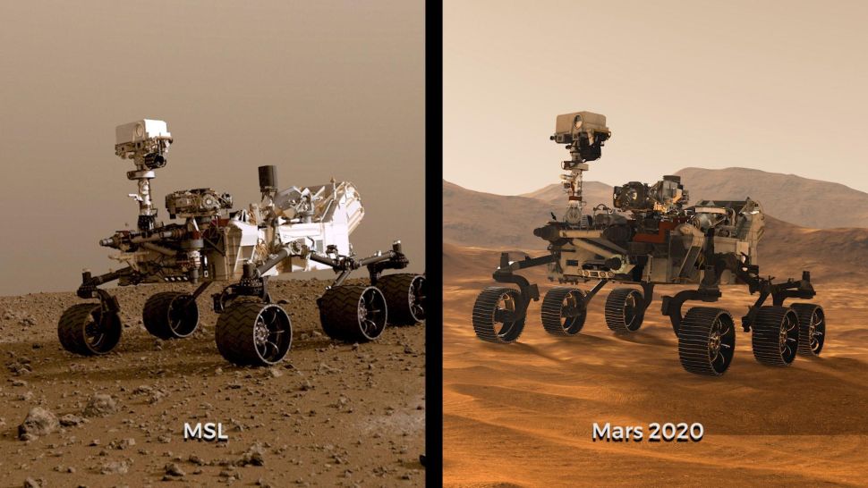 O NOVO CARRO MARS 2020 DA NASA PODE PARECER GÊMEO DO ROVER CURIOSITY ...