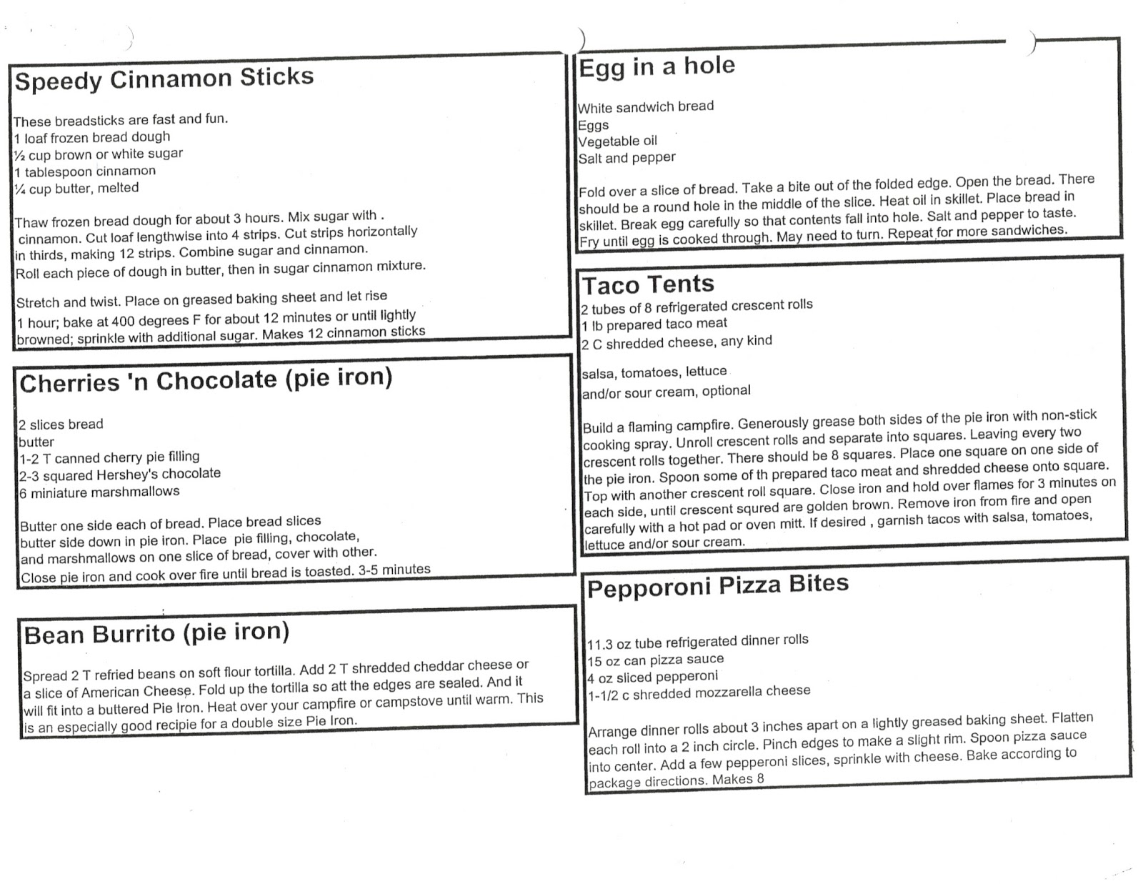 Porter Rockwell District Cub Scouts: Cooking with Cub Scouts