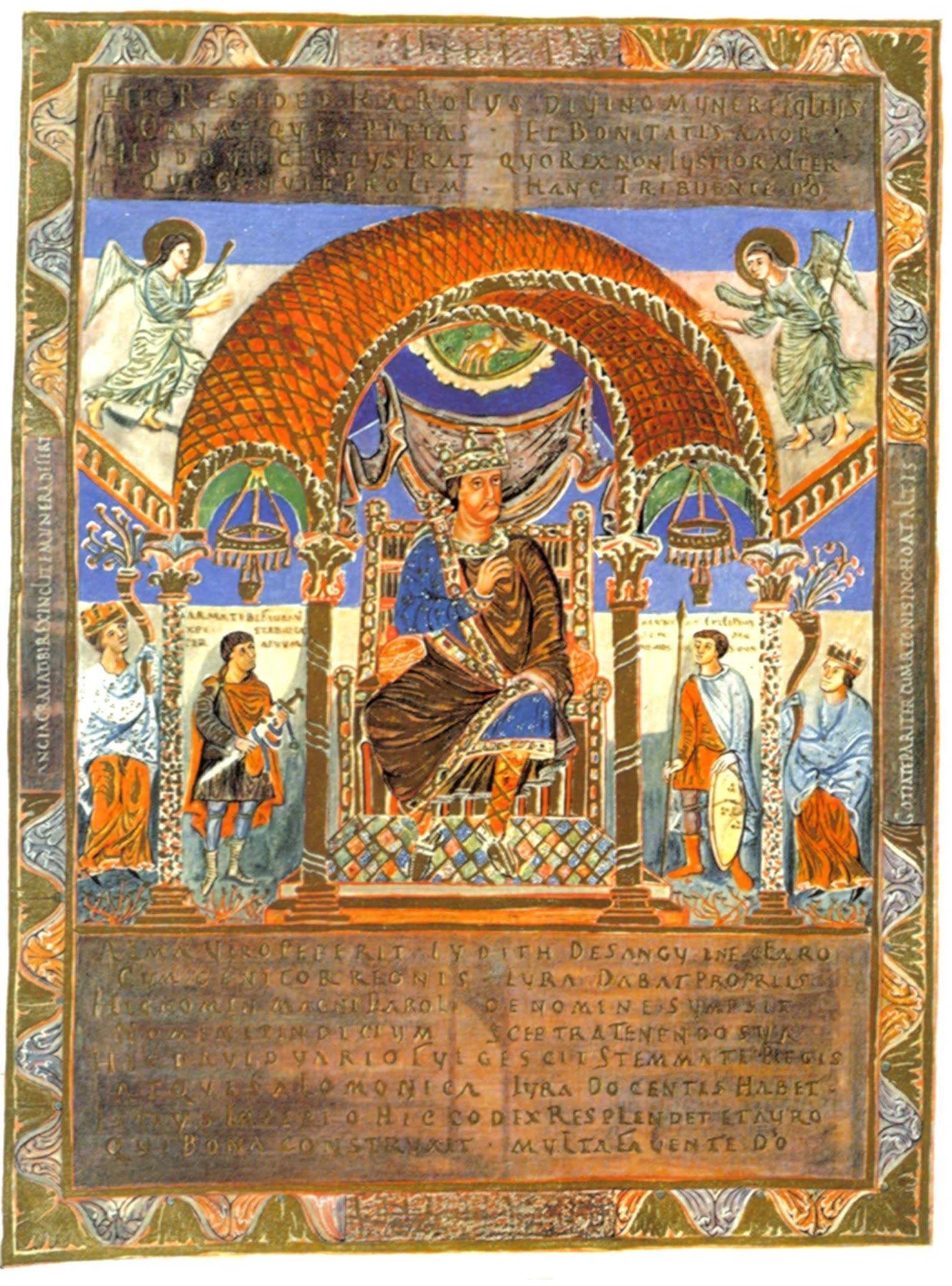 Historia del Arte: Codex de Aureus de San Emmeram