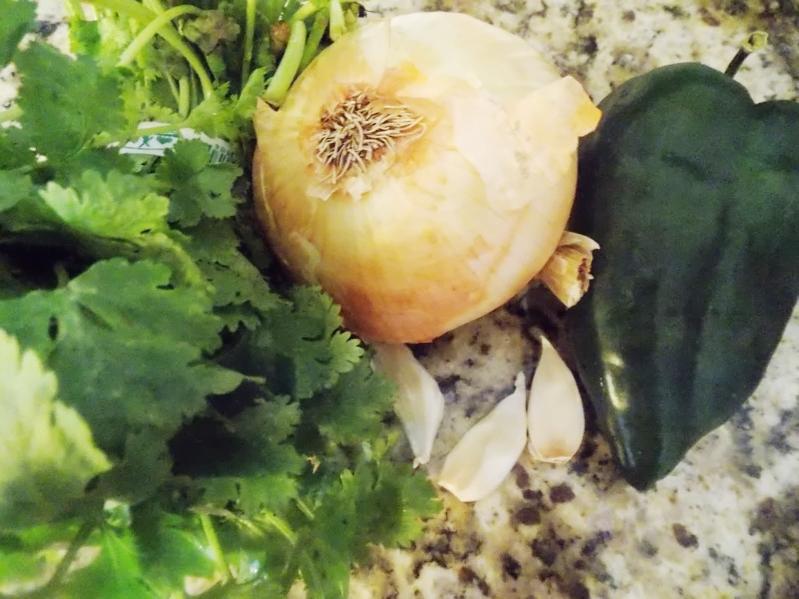 Pithy's Kitchen: Green Rice