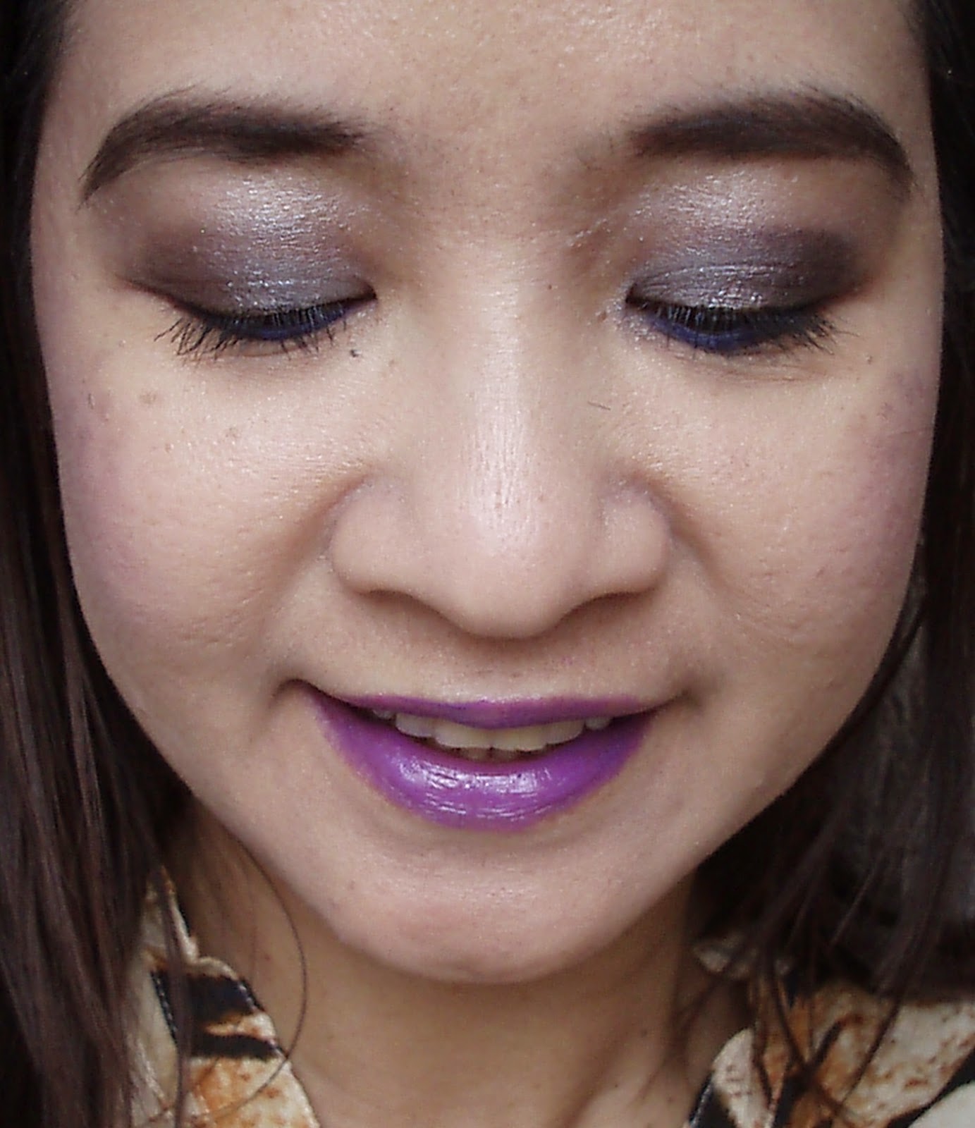 Sparkled Beauty: FOTD: Monotone Purple