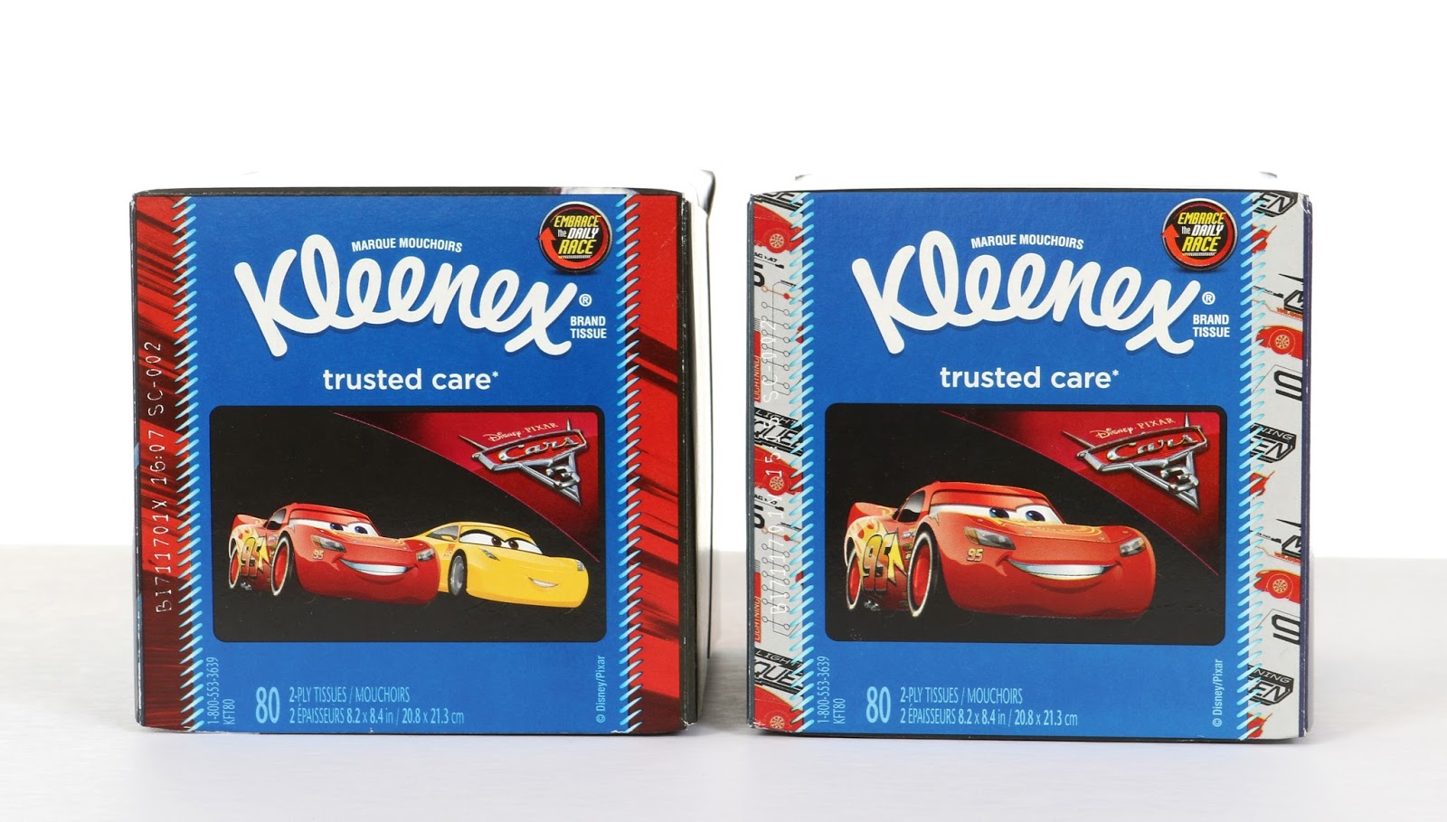 Dan the Pixar Fan: Cars 3: Kleenex (2 Styles)