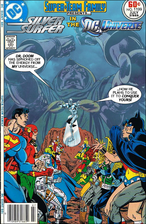 Super-Team Family: The Lost Issues!: Silver Surfer in the DC Universe