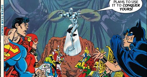 Super-Team Family: The Lost Issues!: Silver Surfer in the DC Universe