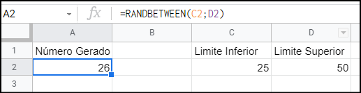 Blog da Romar: Como Gerar Números Aleatórios no Planilhas Google