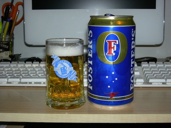 Beer of the Weekend #329: Foster's Lager
