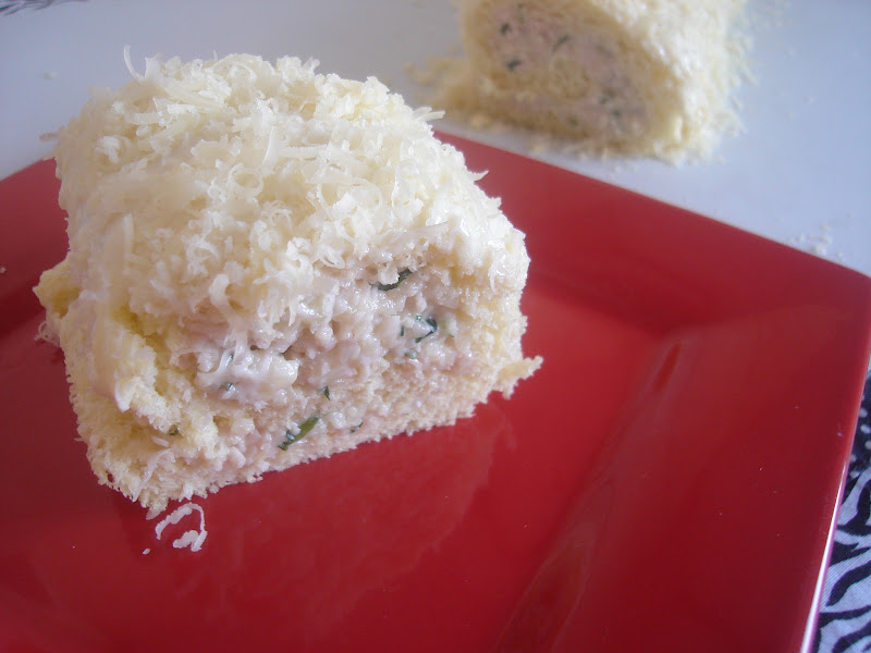 Sagrados Sabores: Rocambole com recheio de peru