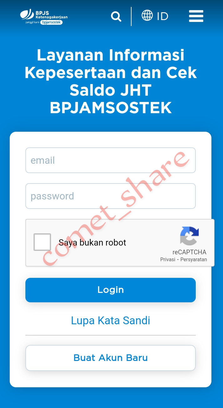 Cara Cek BLT BPJS Ketenaga Kerjaan Tahap 2 BPJSTKU - COMET_SHARE