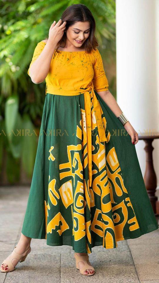 Beautiful Bathik Frocks Collection For Girls 2021 Sarangi Fashion lk ...