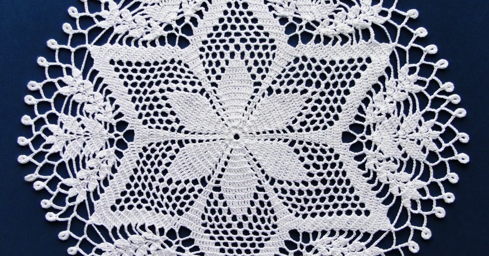 Pink Rose Crochet: Morning Star Doily