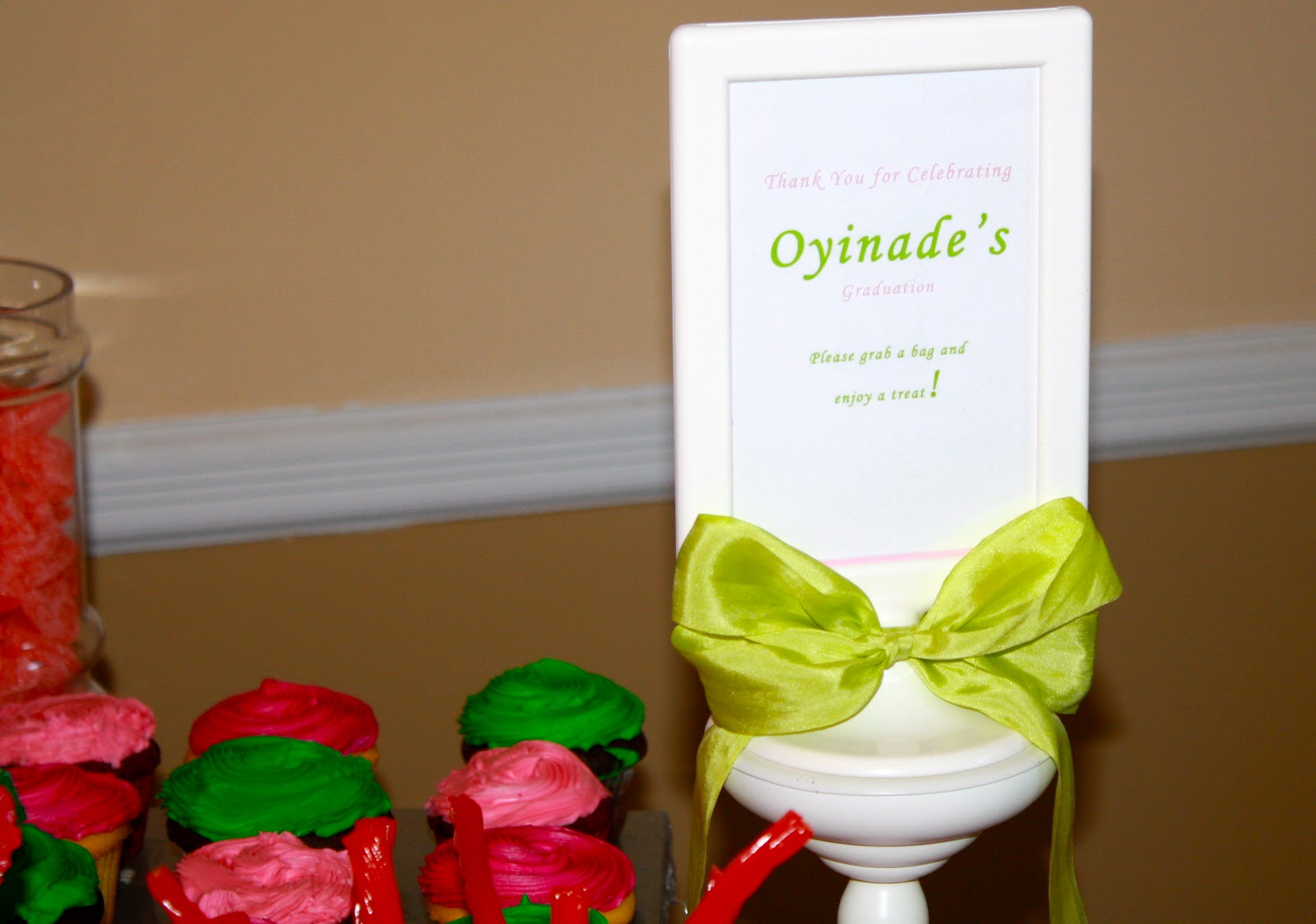 Enchanted Expectations: Pink and Green Graduation Party