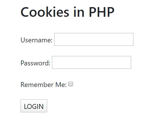 Beta-Labs: Cookies in PHP
