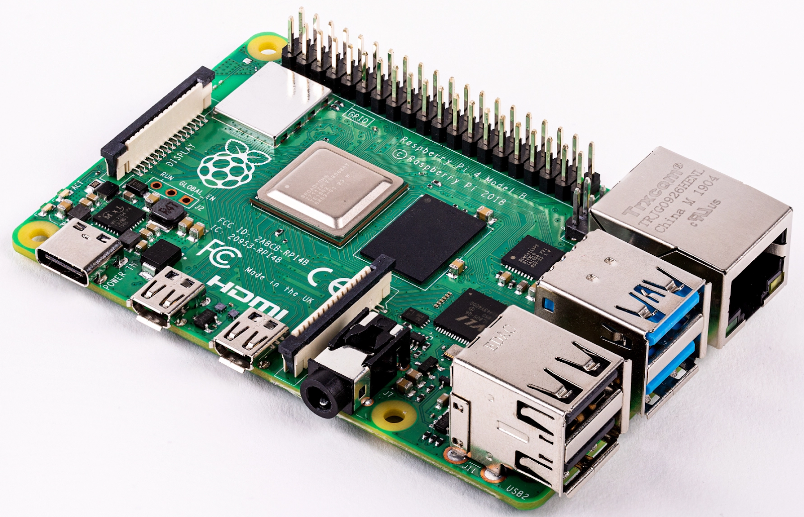 MENGENAL SINGLE BOARD MINI KOMPUTER RASPBERRY PI 4 MODEL B - LAB ...