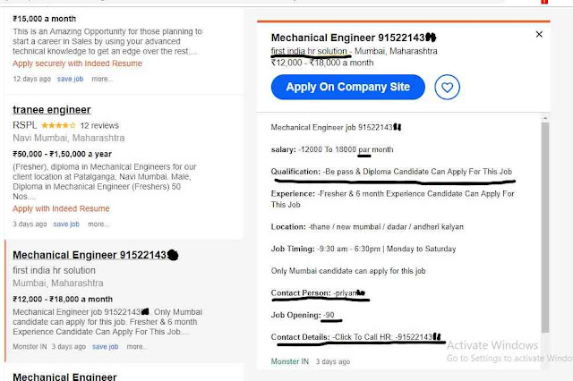 Searching the right job on Indeed which is scam free and legit ...
