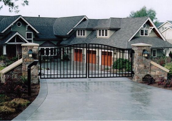 52 Fantastic Gate Design Ideas That Protect Your Home | ARA HOME